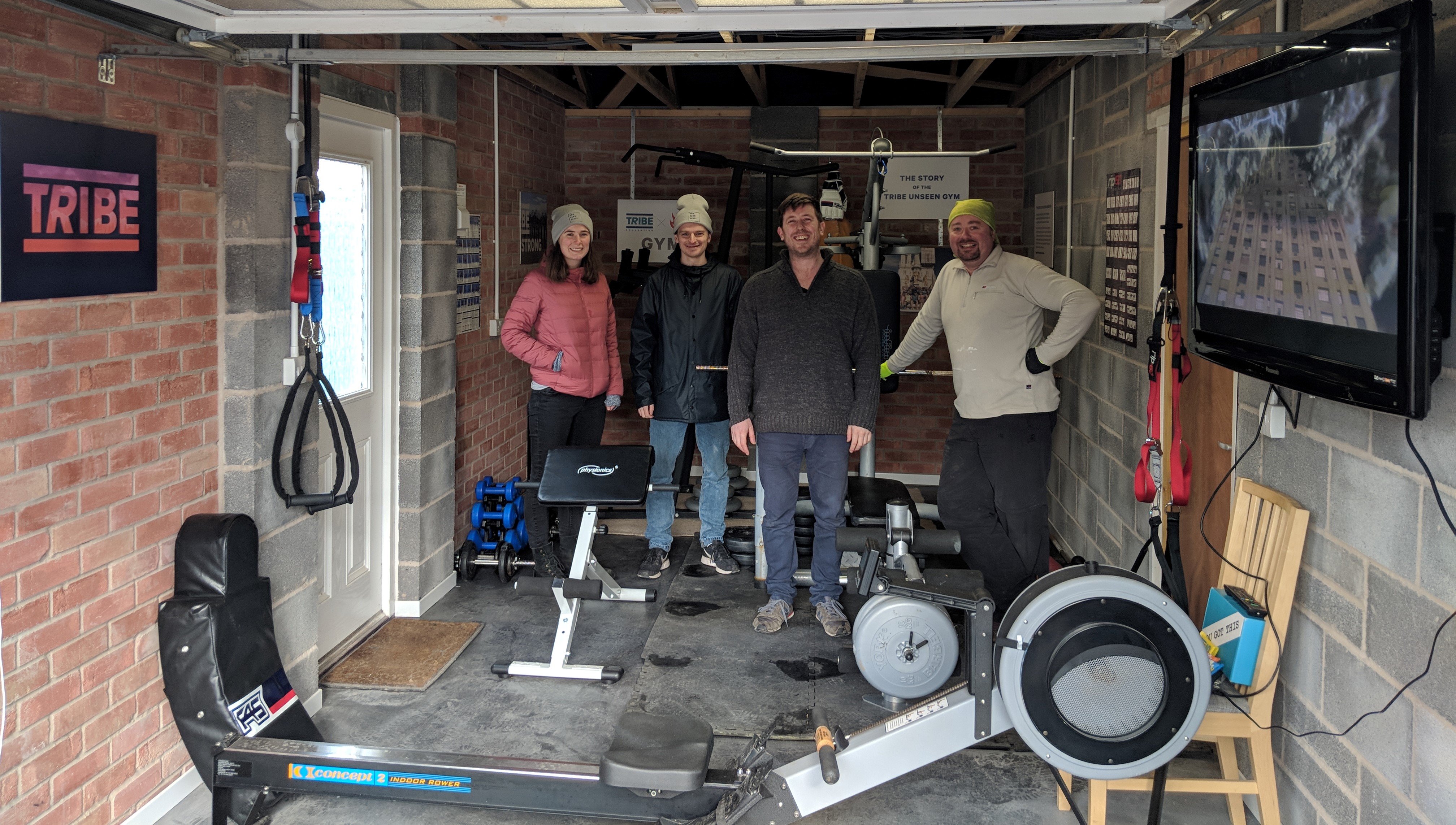 Building the TRIBE Unseen Gym – TRIBE Freedom Foundation